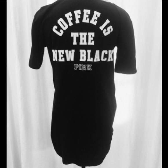 PINK Victoria's Secret | Tops | Pink Victorias Secret Bling Sleep Shirt ...